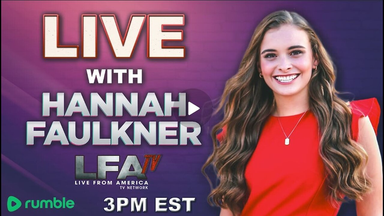 | LIVE WITH HANNAH FAULKNER 5.22.25 3PM