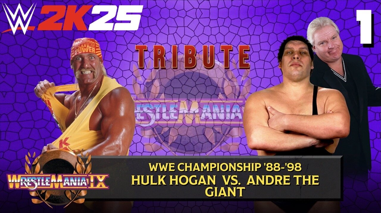 WWE 2K25 Hulk Hogan Tribute - Match 1: The Immortal Hulk Hogan!