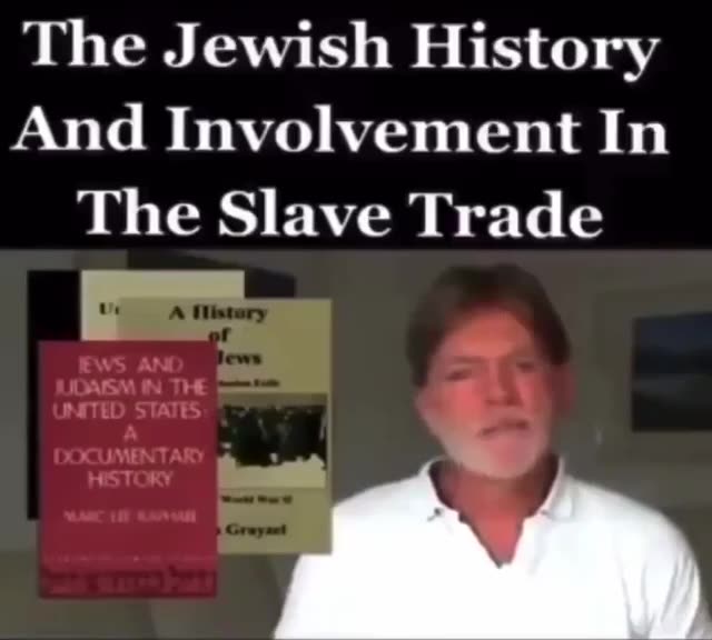 The Jewish History And Involvement In The Slave Trade