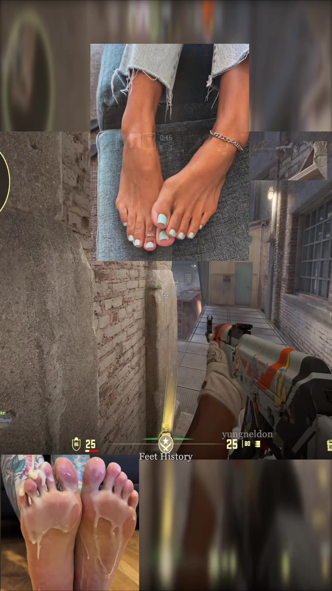 SPECIAL AVA 👩🏼 🦶🏻BAREFOOT🥵 SECRET VIDEO 🤫🤫