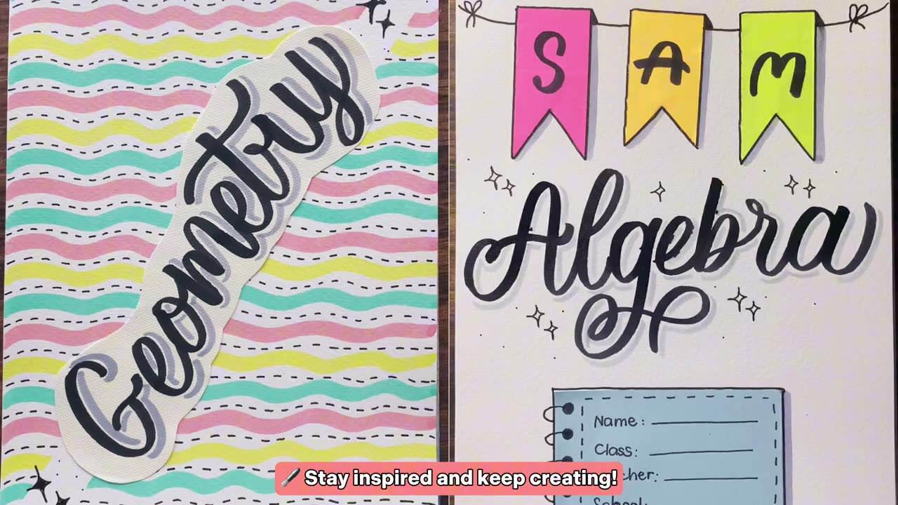 DIY Front Page Ideas : Aesthetic Drawing : Notebook Cover Design For ...