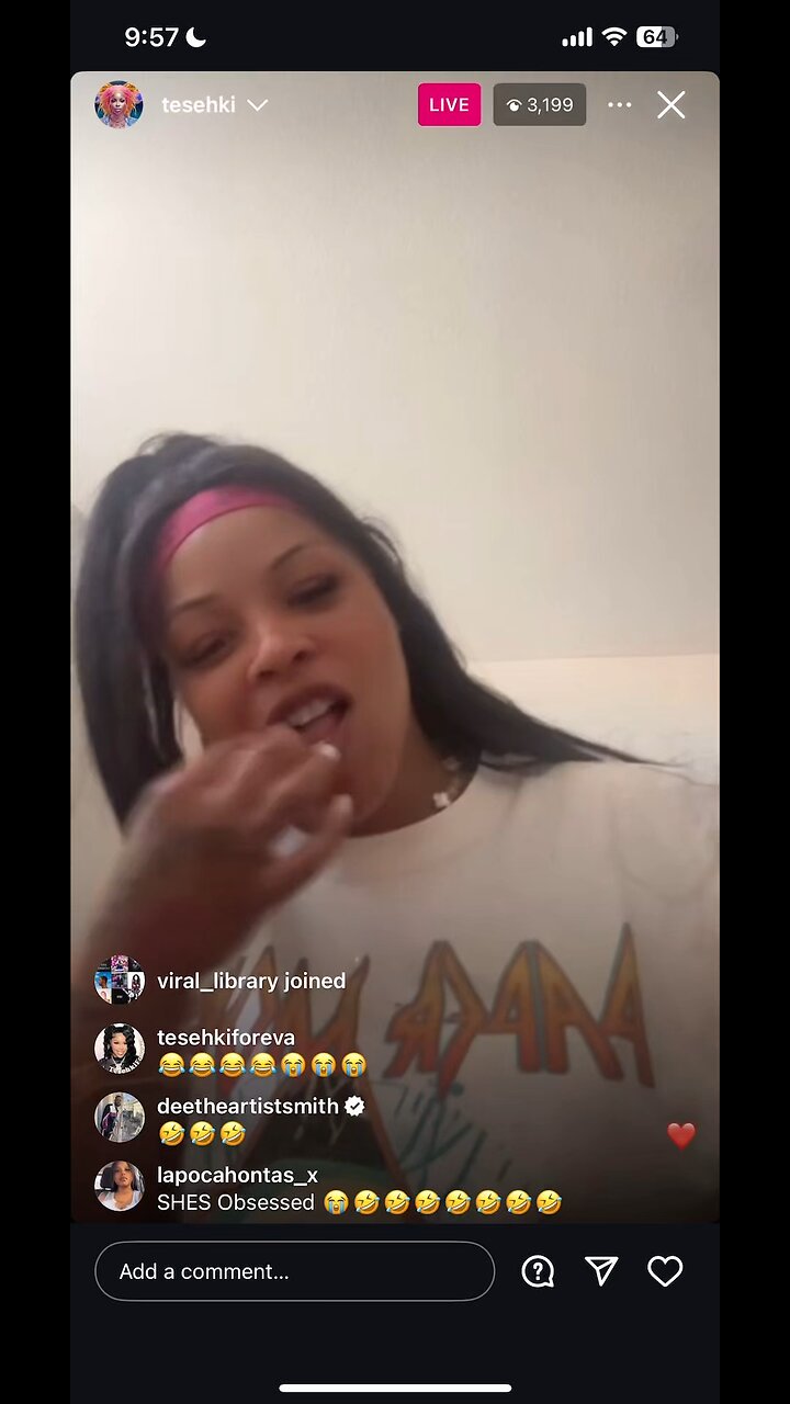 Tesehki goes live to speak on Clarissa Shields challenging her to fight ...