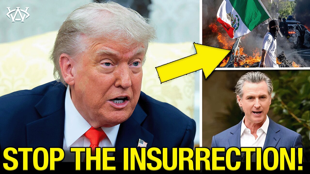 Arrest Gavin Newsom?? Insurrection Act! Mexico's Reconquista ...