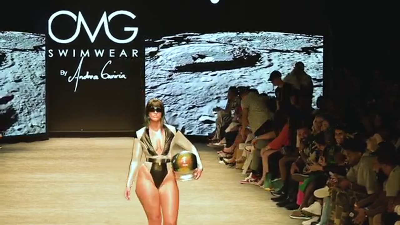 OMG Swimwear- miami swim week- model walk