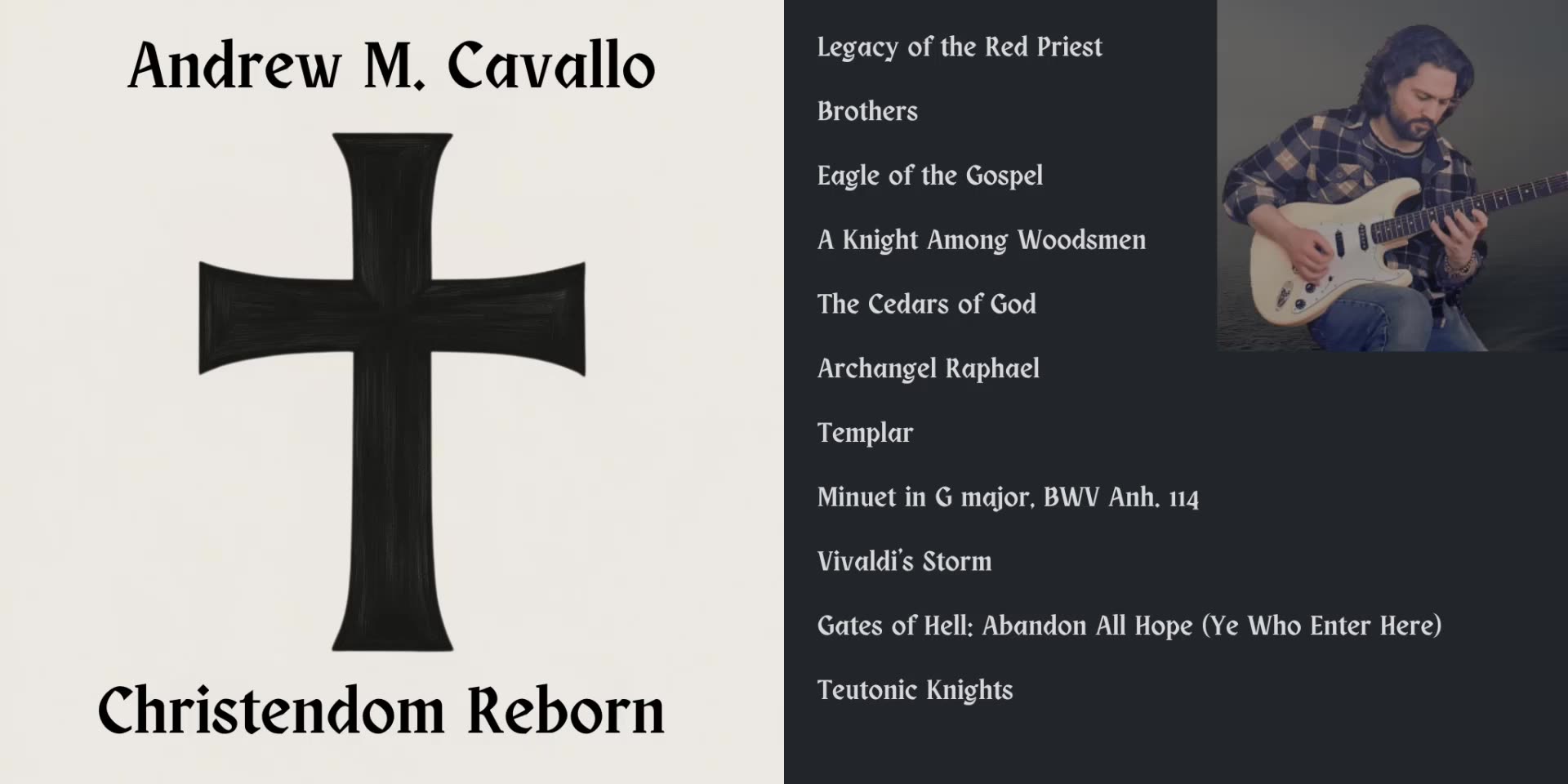 "Templar" by Andrew M. Cavallo | Track 7 from the "Christendom Reborn ...