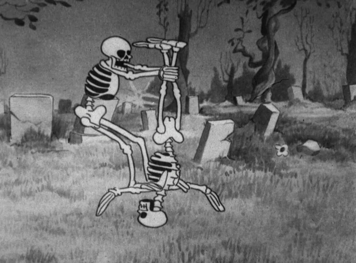 The Skeleton Dance - 1929 - Walt Disney (Silly Symphony)