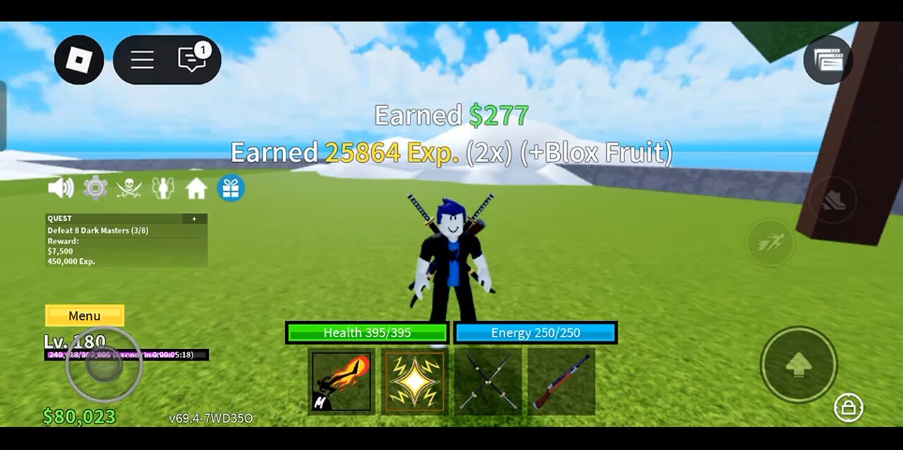 noob light fruit to pro light fruit/Roblox