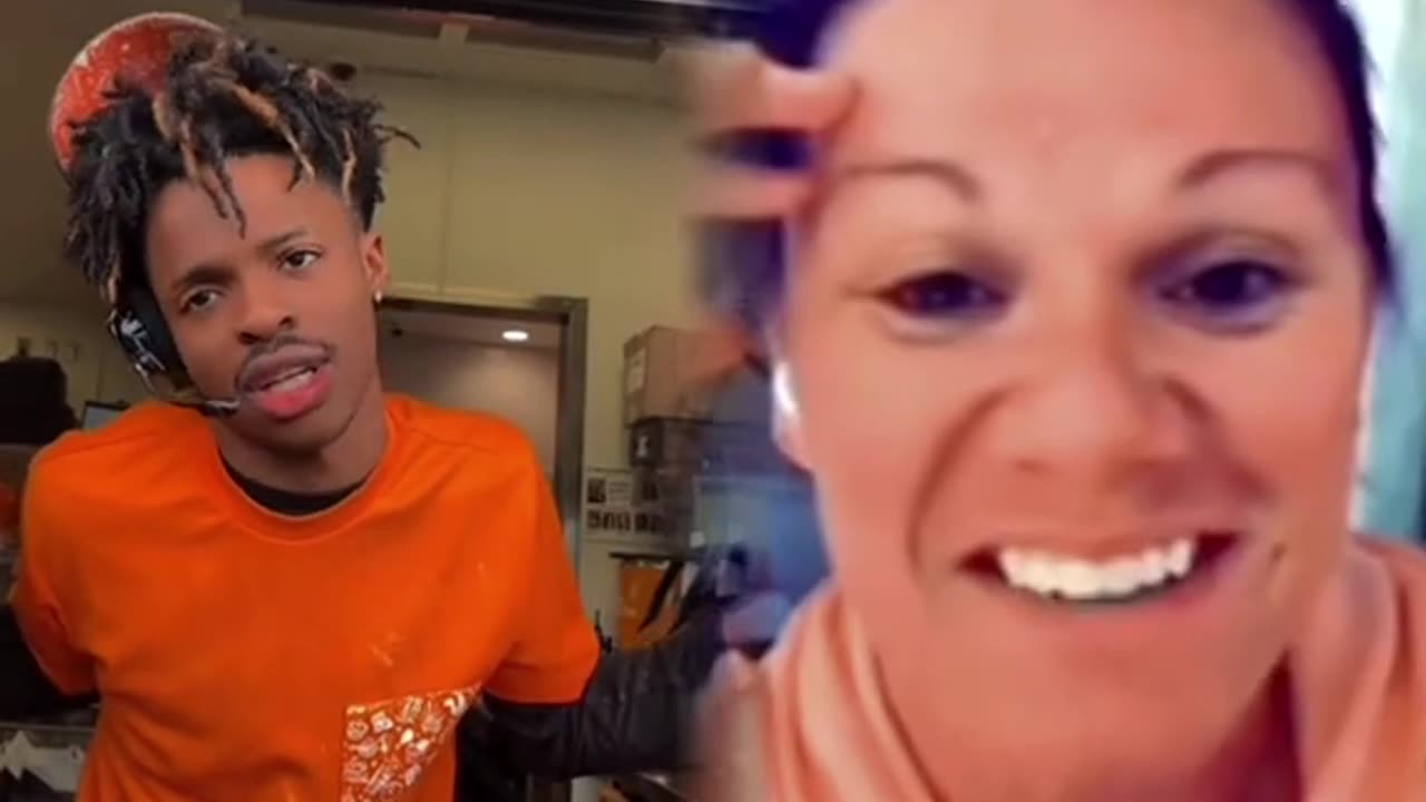 Popeyes be trippin - he said hell nawl