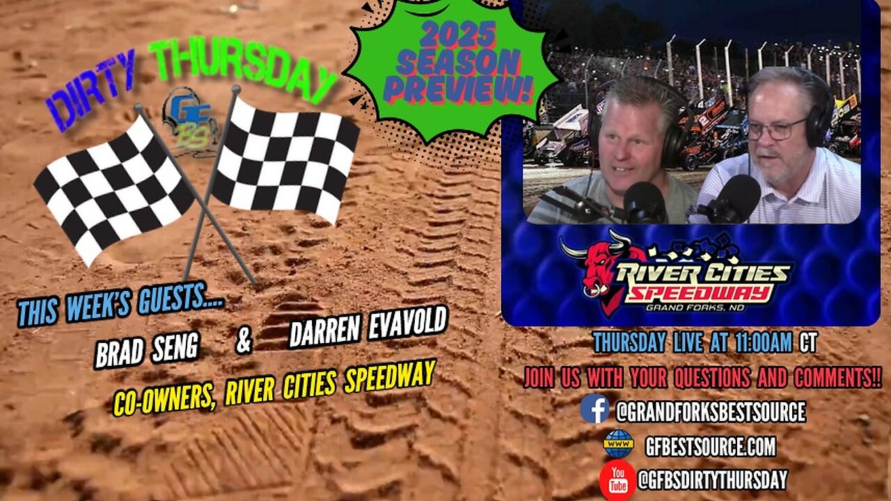 DIRTY THURSDAY – River Cities Speedway 2025 Preview with Co-Owners ...