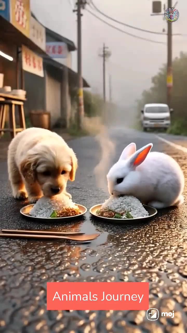 Rabbit and Dog