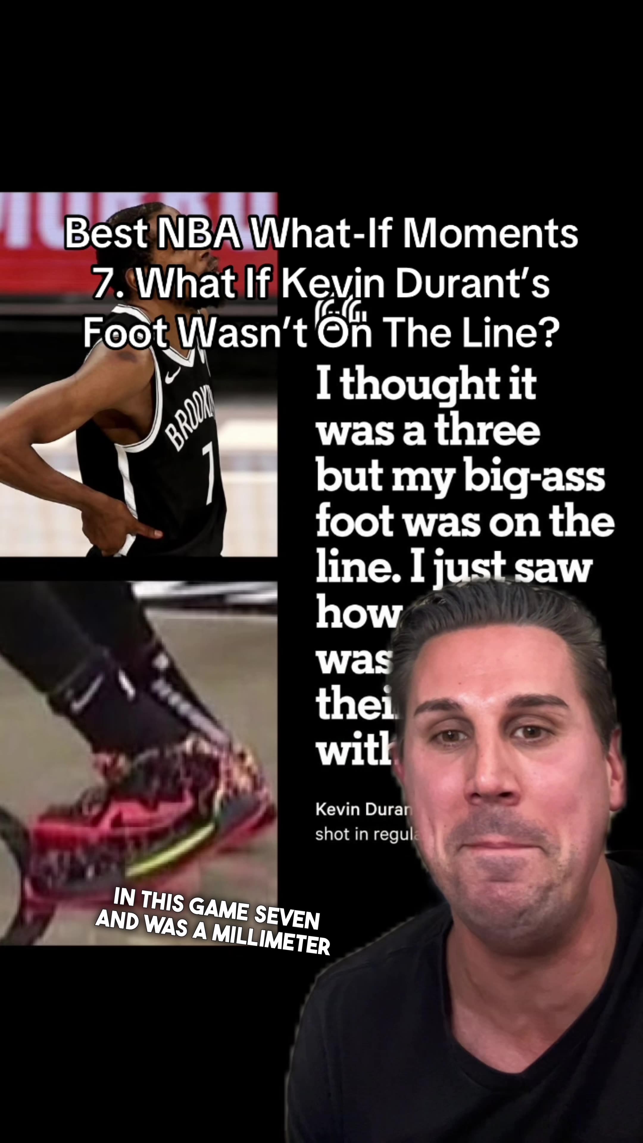 WHAT-IF KD'S FOOT WASN'T ON THE LINE?
