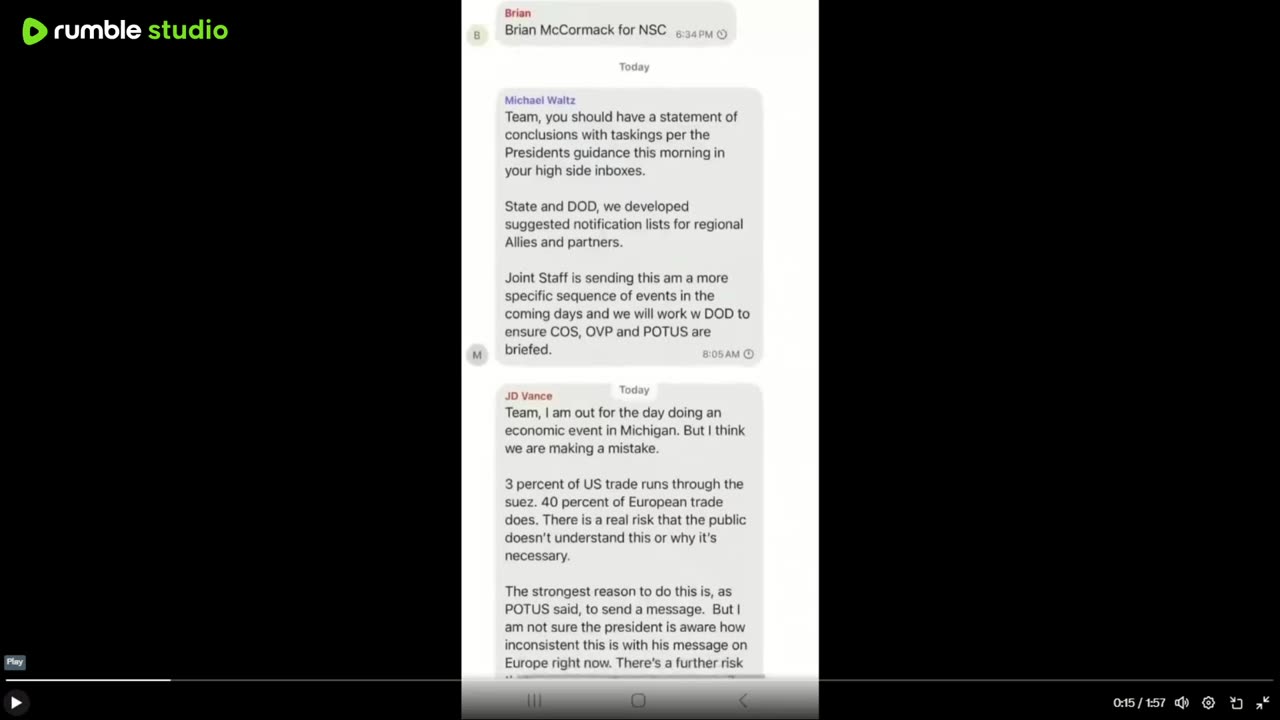 Signal gate - Let's put this psyop to rest