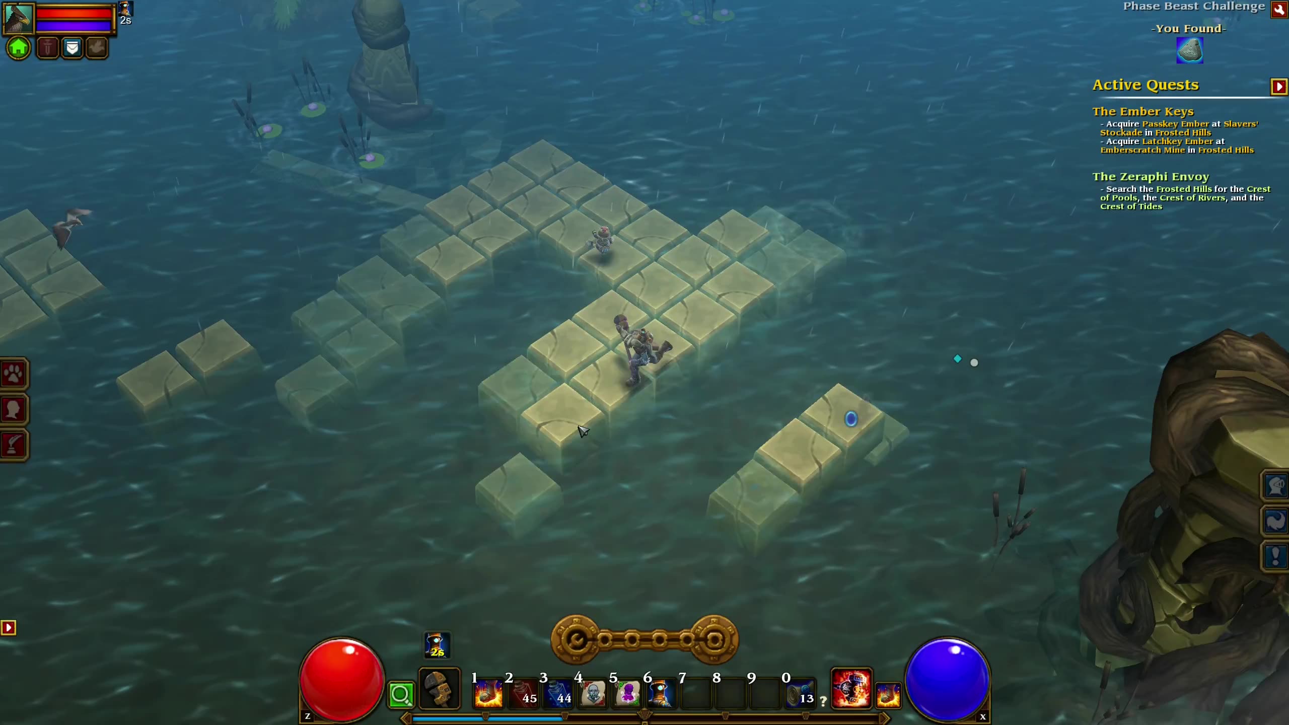 Torchlight II - Phase Beast Challenge - Navigate the Maze