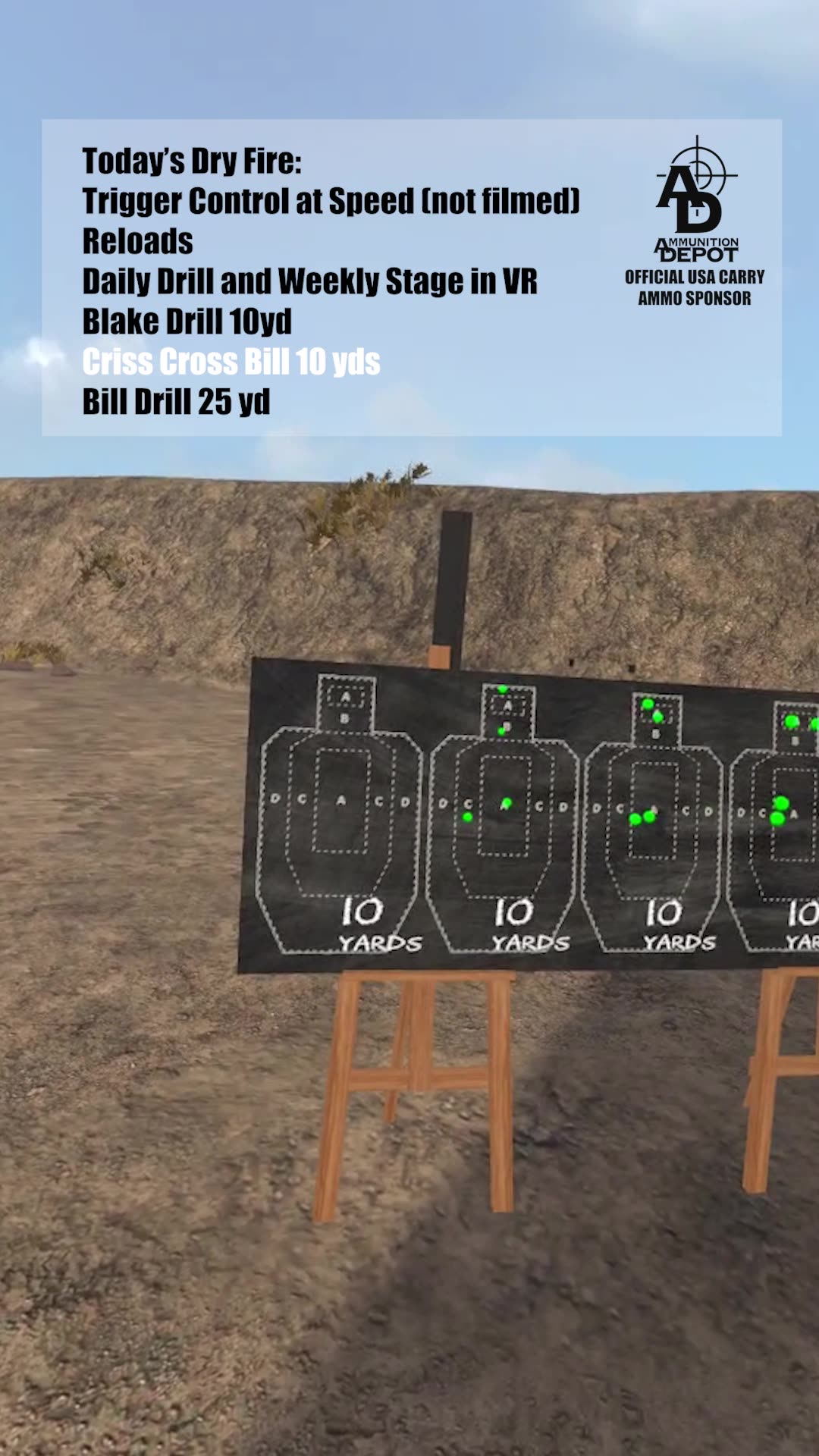 Mixing Dry Fire and VR Training