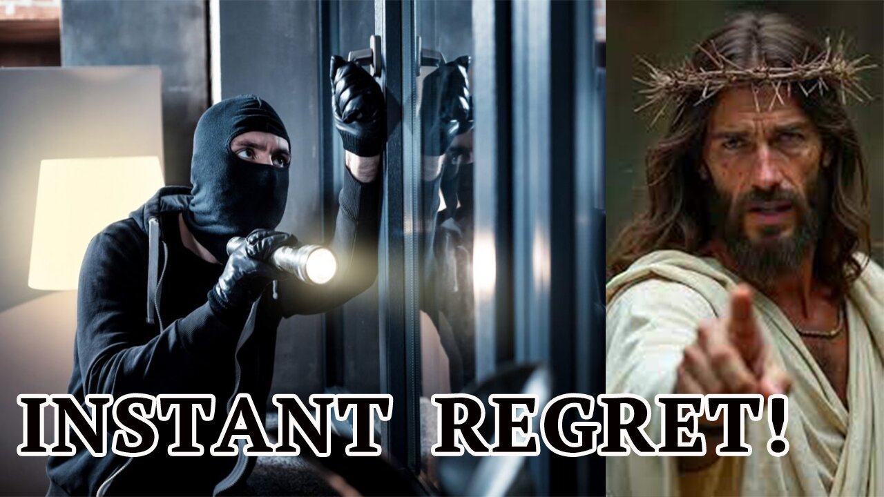 INSTANT REGRET! Home invader MEETS JESUS because he FAFO!