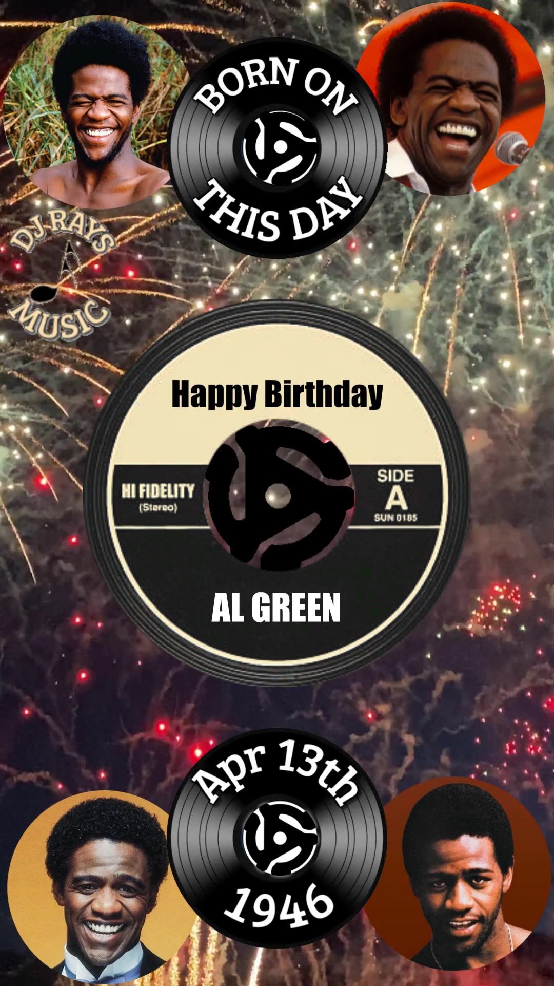 HAPPY BIRTHDAY to AL GREEN!