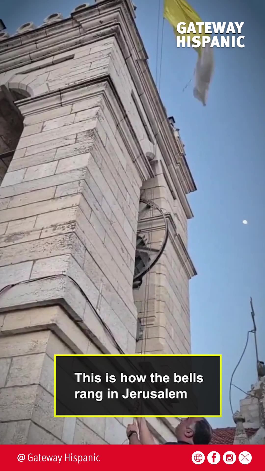 This is how the bells rang in Jerusalem