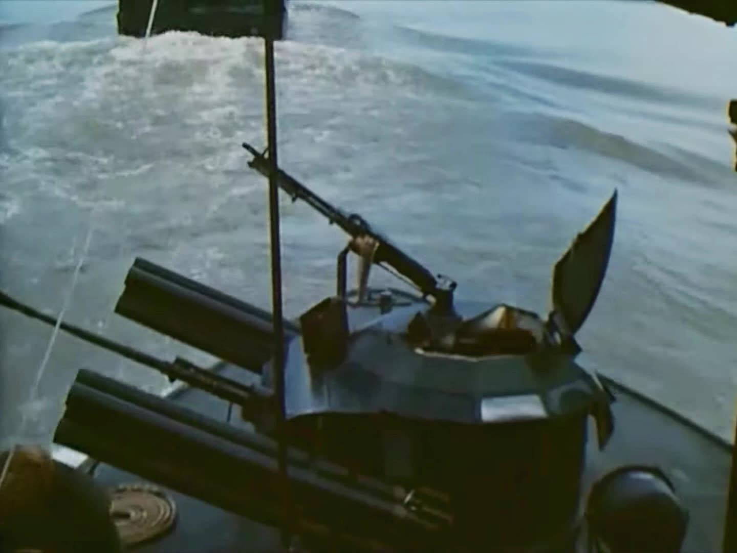 Assault Support Patrol Boat with forward turret quad Bazooka mounts ...