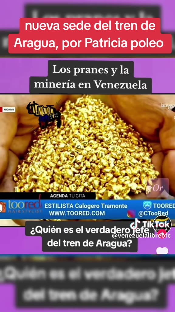 Patricia poleo muestra cual es la Nueva sede del tren de Aragua en Venezuela