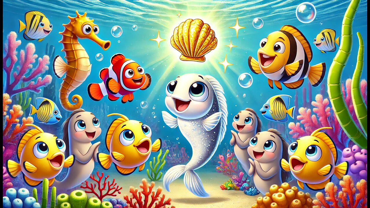 The Brave Little Fish story for kids in hindi