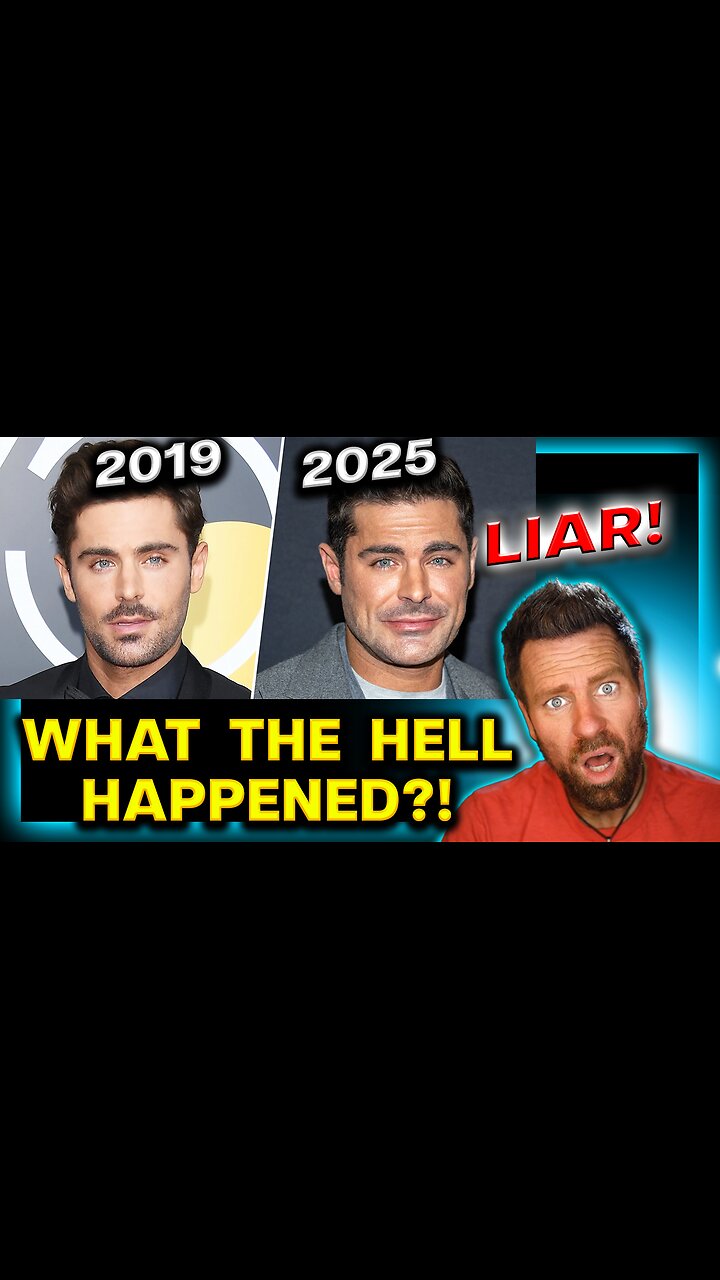 Zac Efron's Face Ruined? The Plastic Surgery Disaster NO ONE Is Talking ...