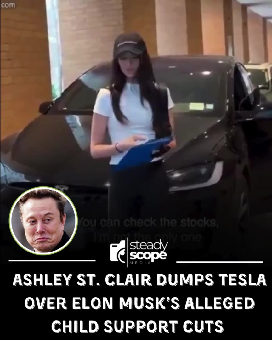 Right-wing influencer Ashley St. Clair ditches tesla