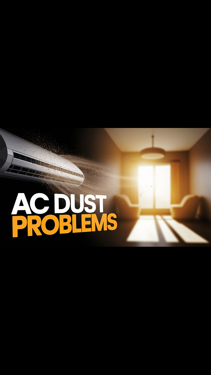 AC से धूल क्यों निकलती है? 😱 रहस्य खुल गया! 🌀💨 | AC Dust Problem Fix | #Shorts