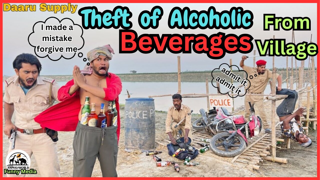 DAARU SUPPLY v_s POLICE _ New Funny Comedy Video _ Bindas Fun Nonstop