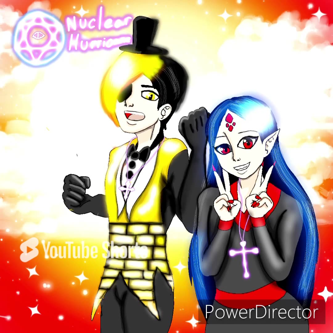 Oc speedpaint the vampire and the isosceles