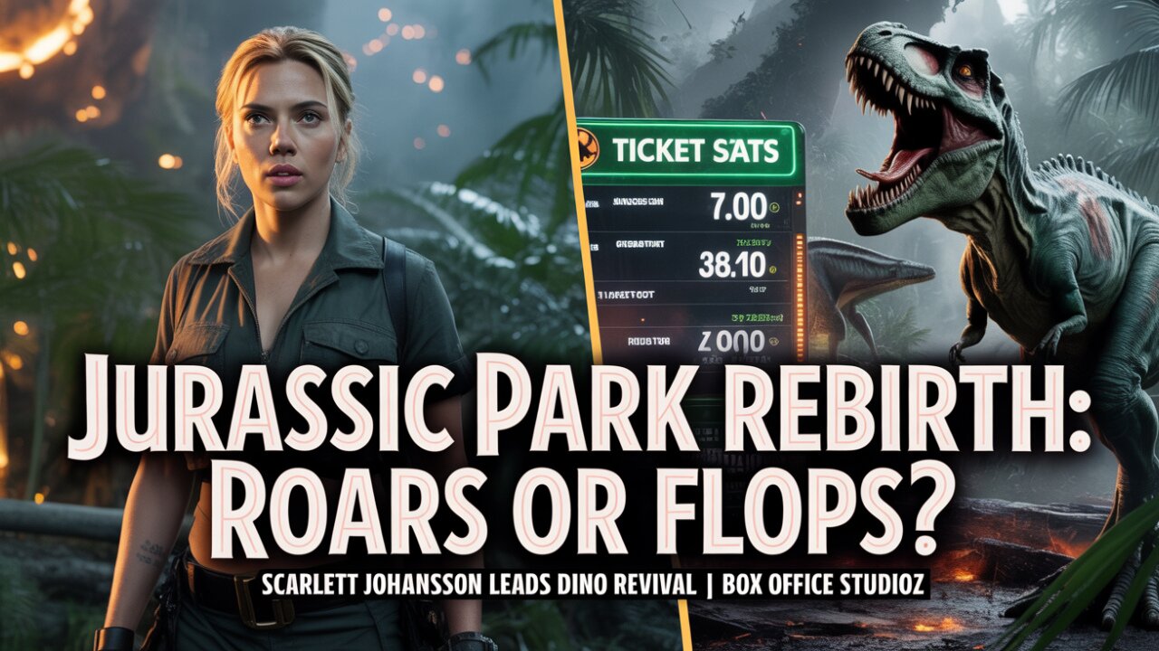Jurassic World Rebirth Roars at Box Office: Scarlett Johansson Leads ...