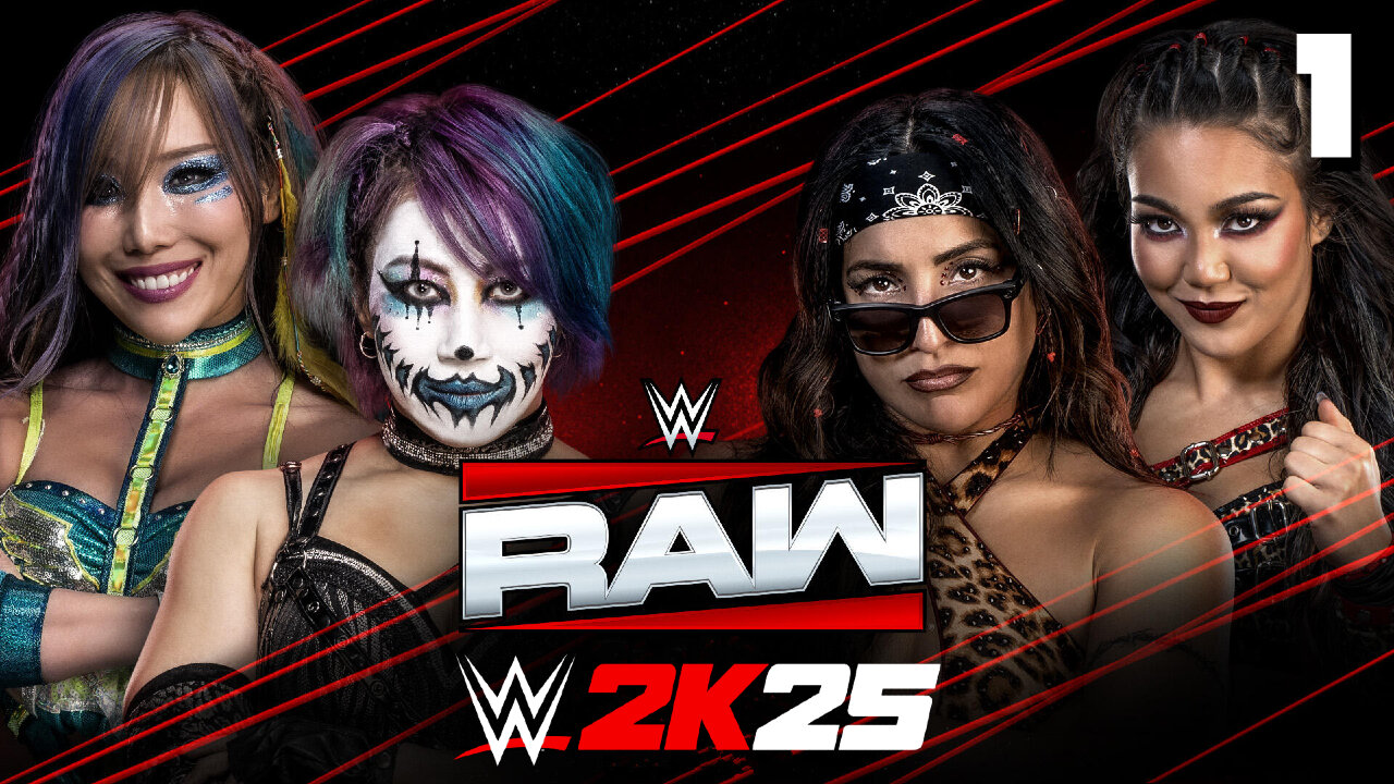 WWE 2K25 Raw September 1st 2025 - Match 1: Big Win!