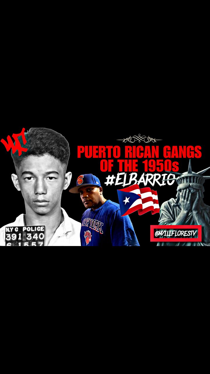 🇵🇷 Puerto Rican Gangs Of The 1950s #elbarrio #nychistory