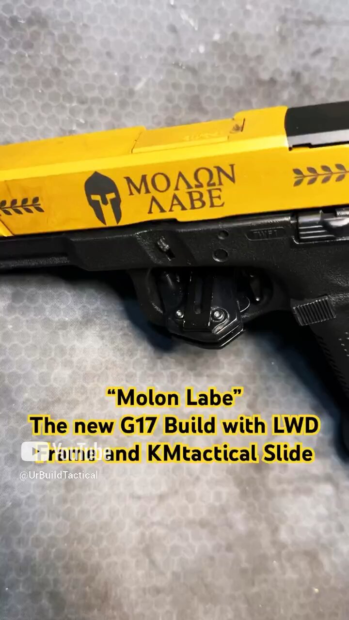 “Molon Labe” New G17 Build with KMtactical Slide and LWD Frame