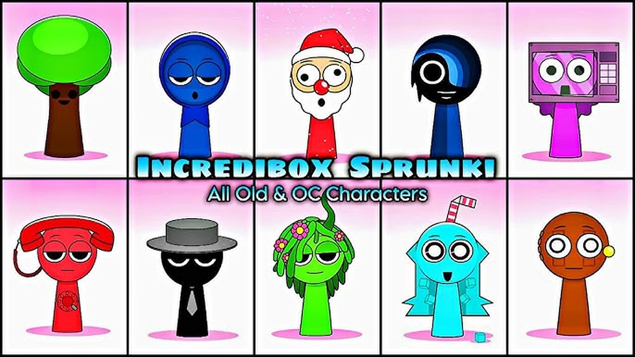 Incredibox Sprunki OC & OLD All Phases _ Sprunki live_part1_4