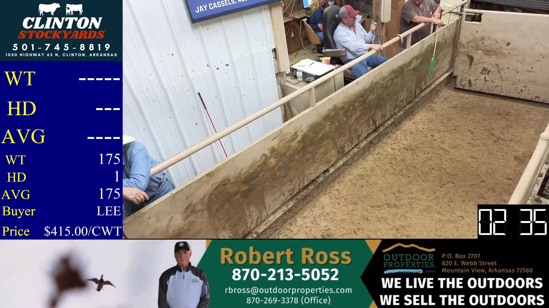 5/24/2025 - Cattle Auction - Clinton Stockyards