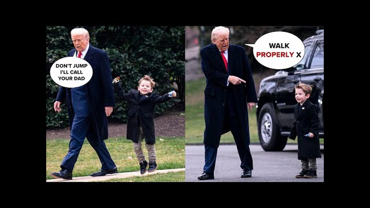 Trump Becomes Grandpa for a Day?! 😂 Elon Musk’s Son Lil X Steals the ...
