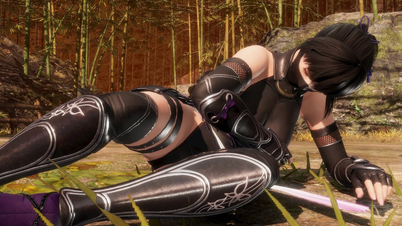 DOA6 Black Hair Ayane ryona