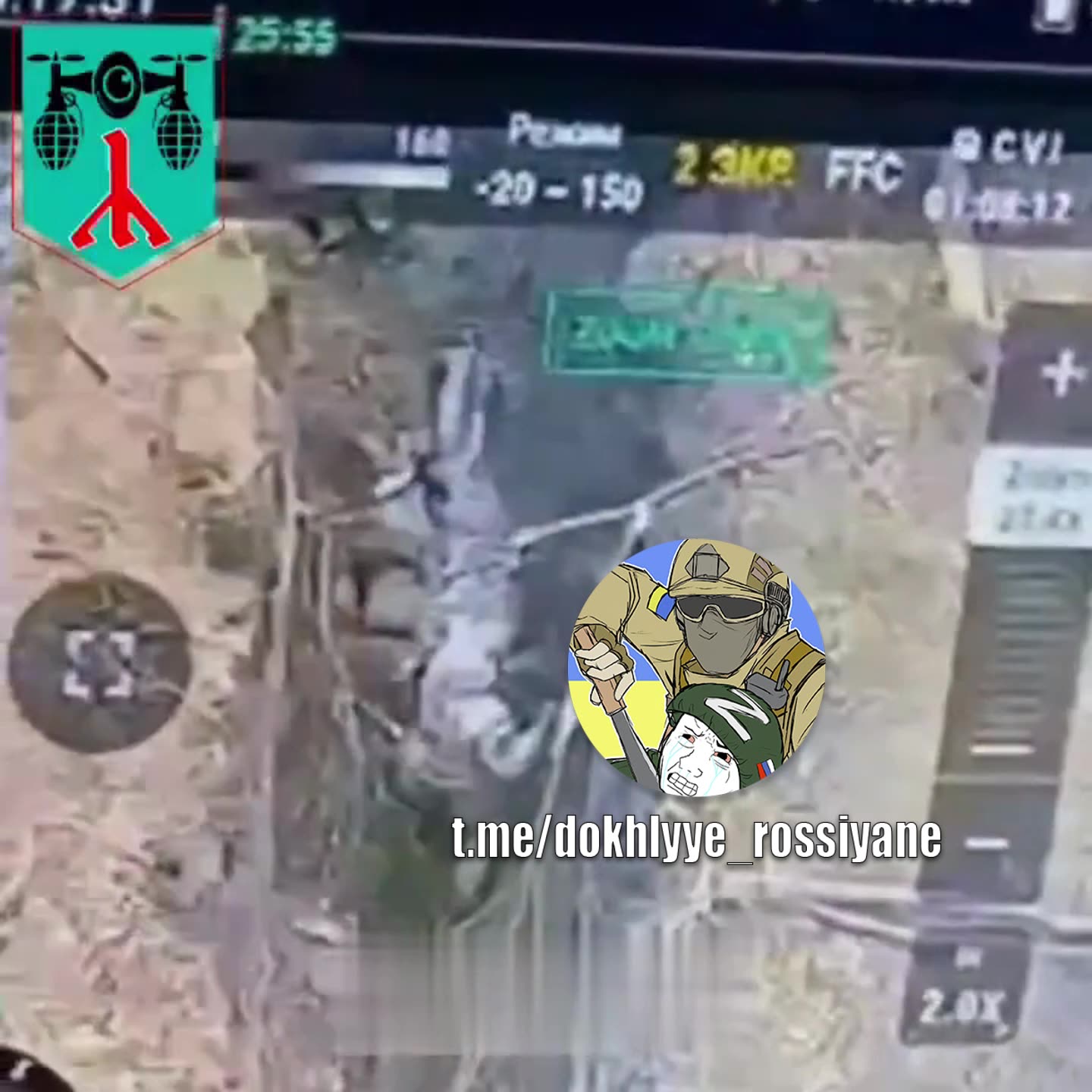 Russian Soldier Bashing His Comrade's Head in