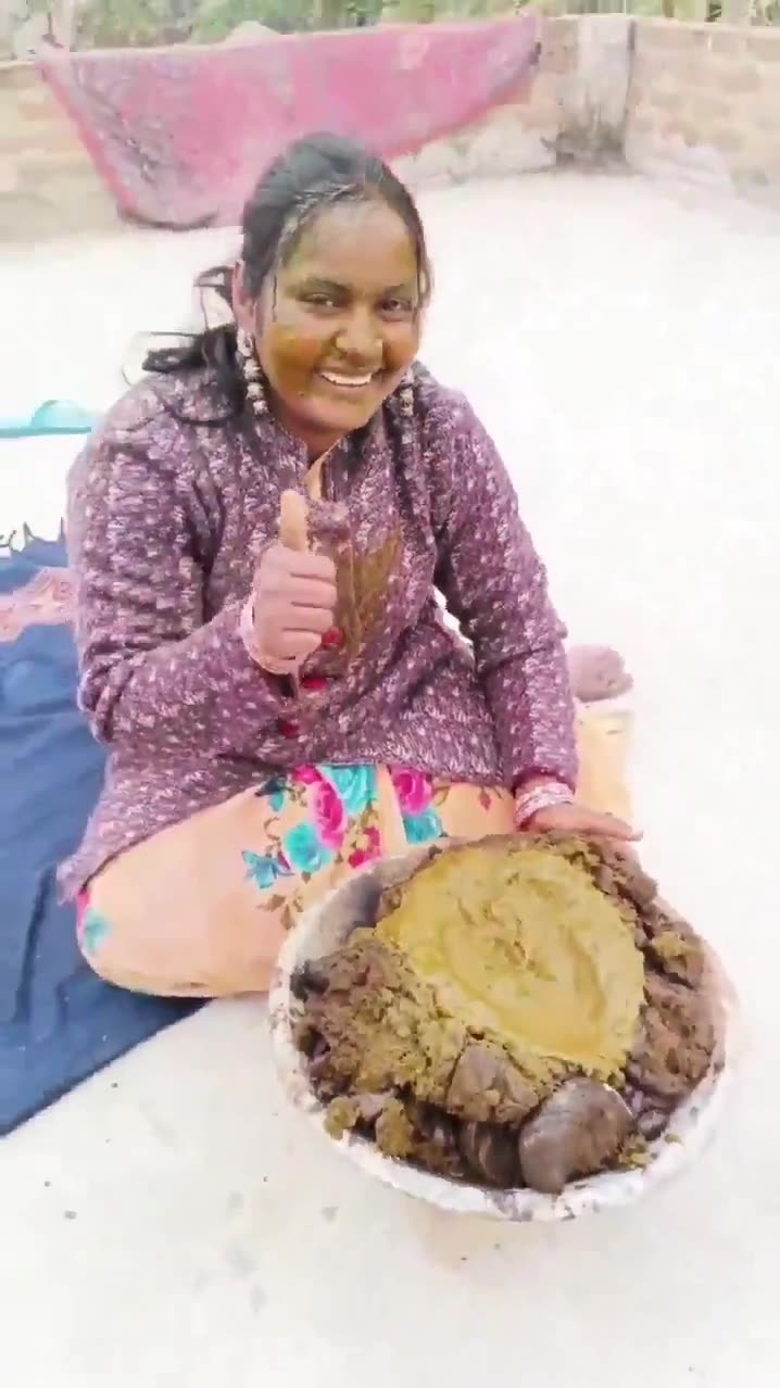 The place of their brain has become shit 🤣💩 #India,