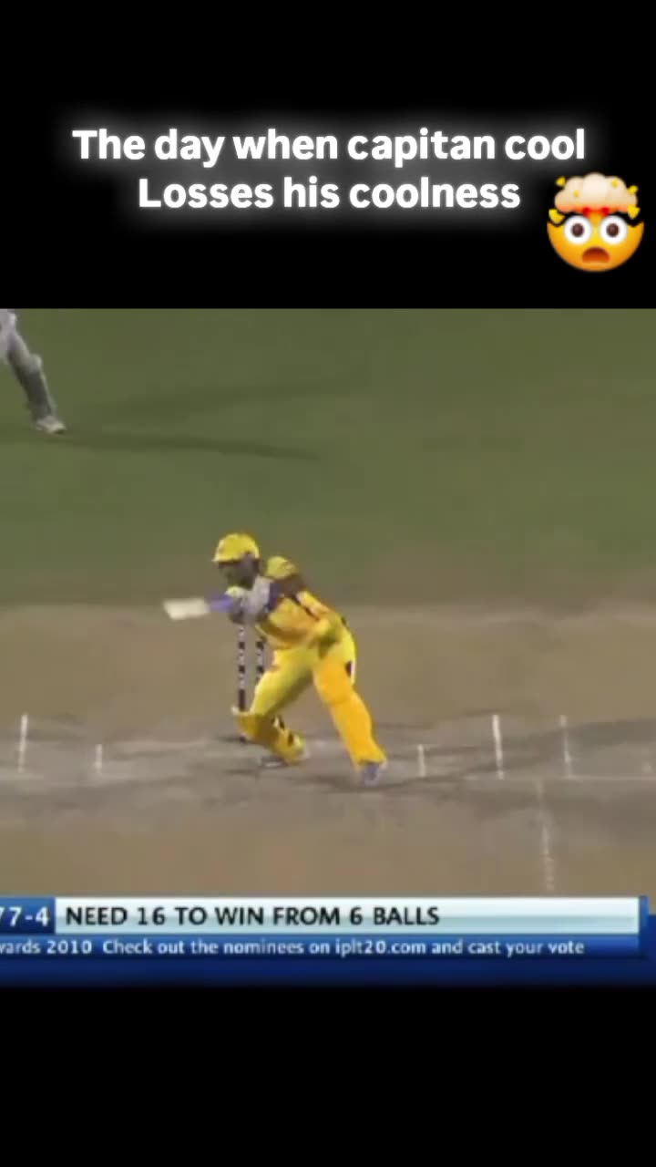 Ms dhoni Angry 😡 Mode On Indian premier league IPL Cricket