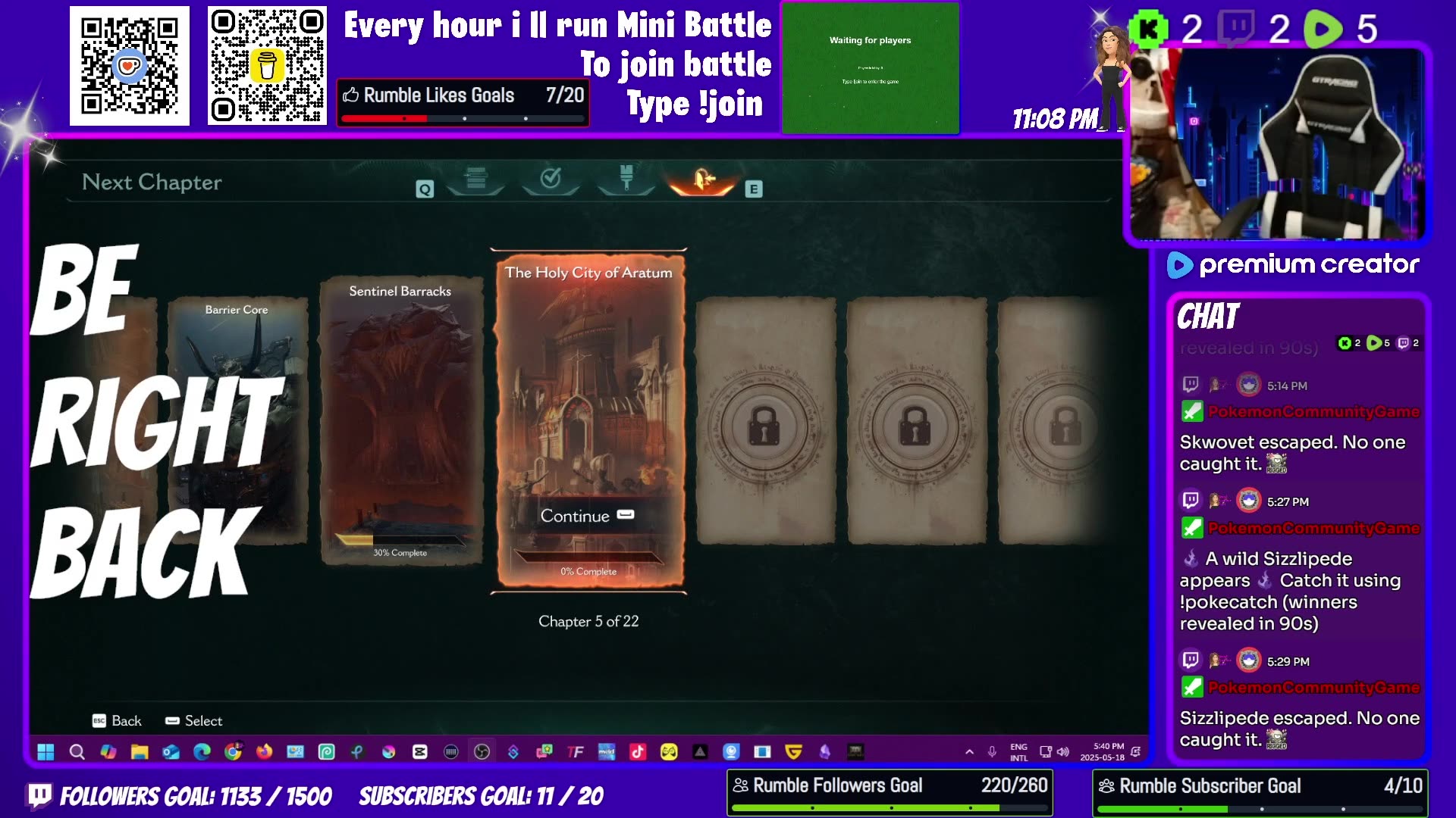 DGG playtime | May Creator Program Day #16 | !throne