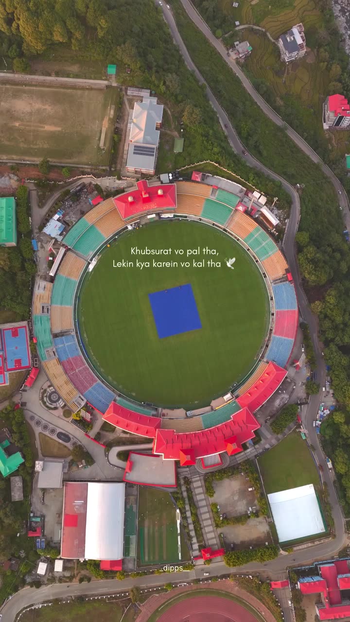 India's Most Beautiful Cricket ground Dharmshala