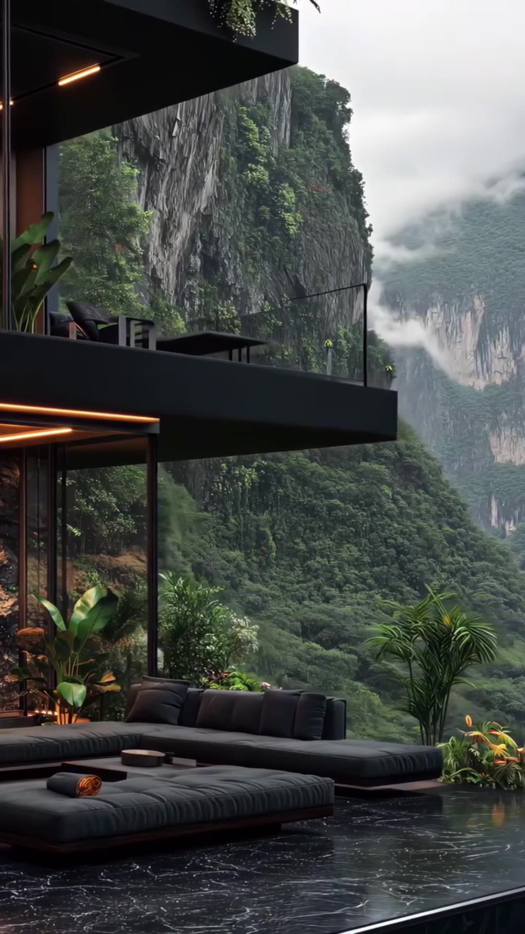 Inside a $10 Million Hidden Mansion That Vanishes Into Nature 🌲🏡 ...