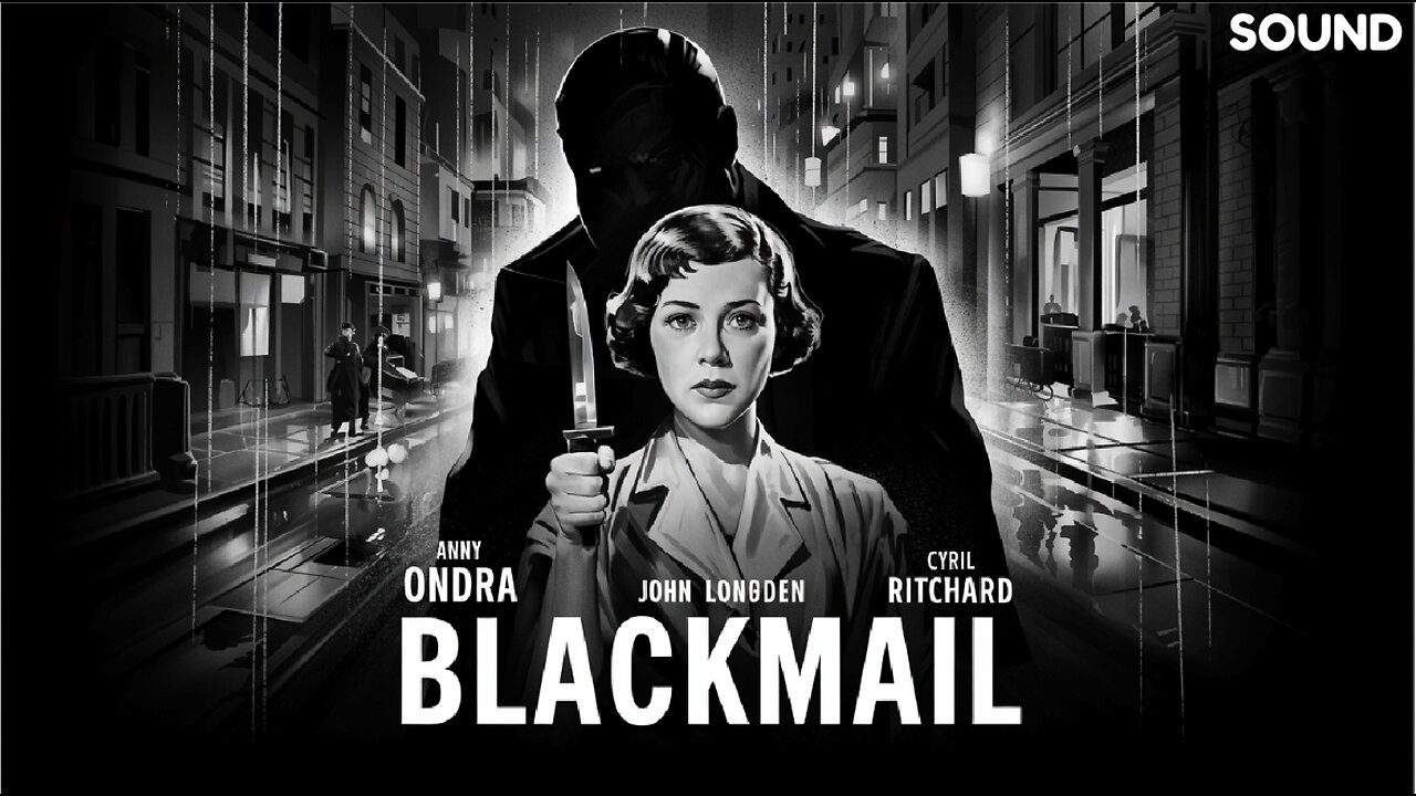 BLACKMAIL (1929) Anny Ondra, John Longden & Sara Allgood | Thriller | Sound | B&W | Timeless Film