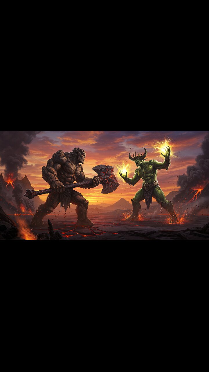 Epic Giants Fight! | Animated Battle Showdown