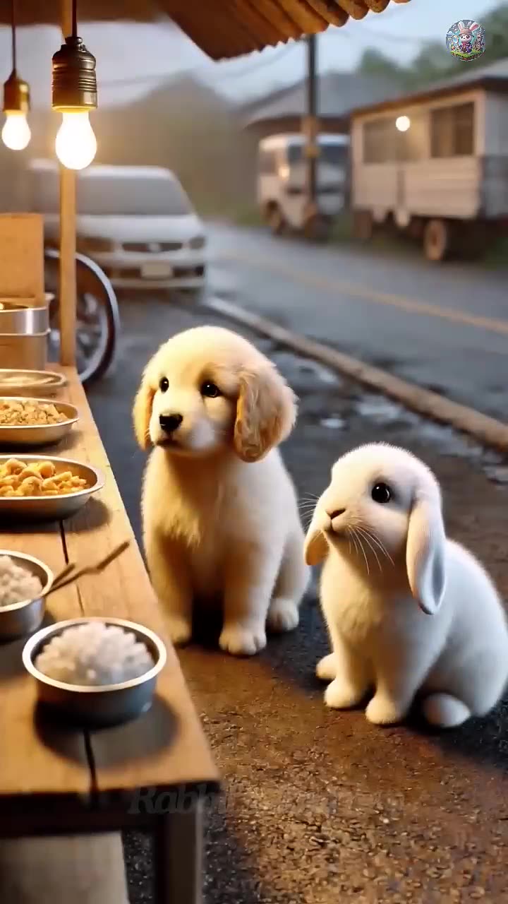 Poor little rabbit because of a drunk driver 🐰 #RabbitRescue #CuteAnimals