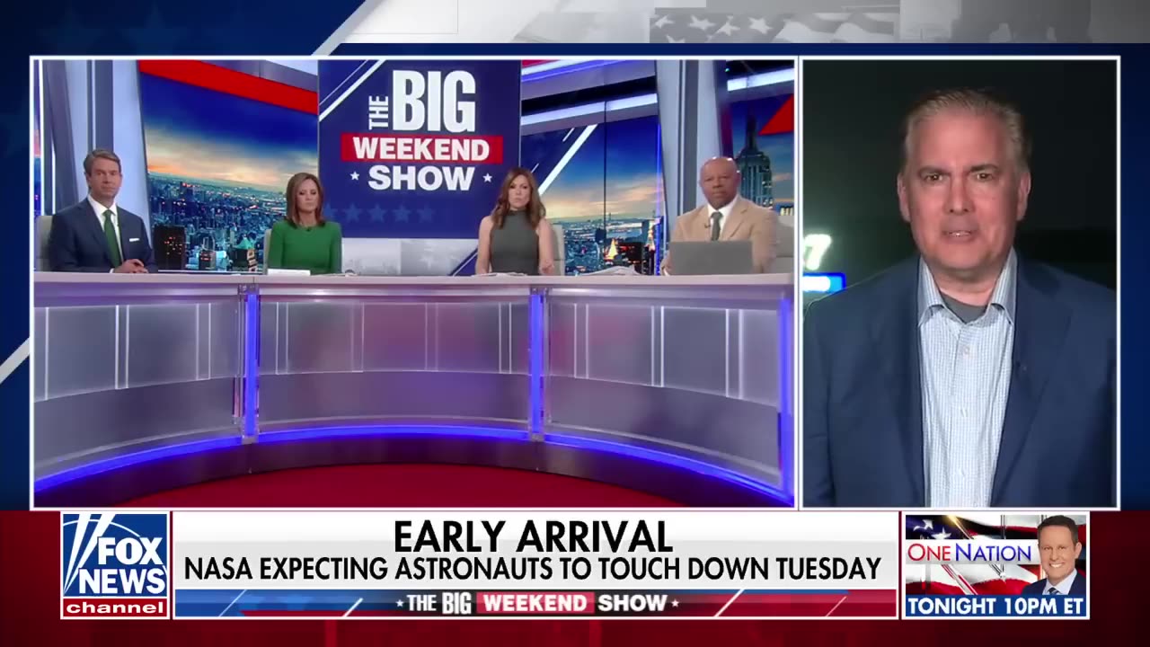 RESCUE MISSION: Stranded astronauts' replacements arrive on ISS