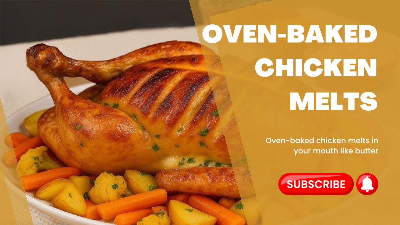 Oven-baked chicken melts in your mouth like butter! Global Kitchen ...