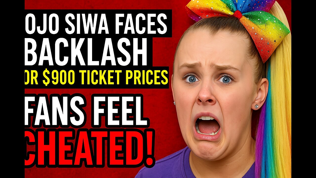 JoJo Siwa Faces Backlash for $900 Ticket Prices – Fans Feel Cheated!