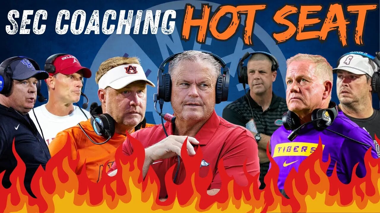 SEC Coaches on the HOT SEAT | Brandon Marcello Talks College Football